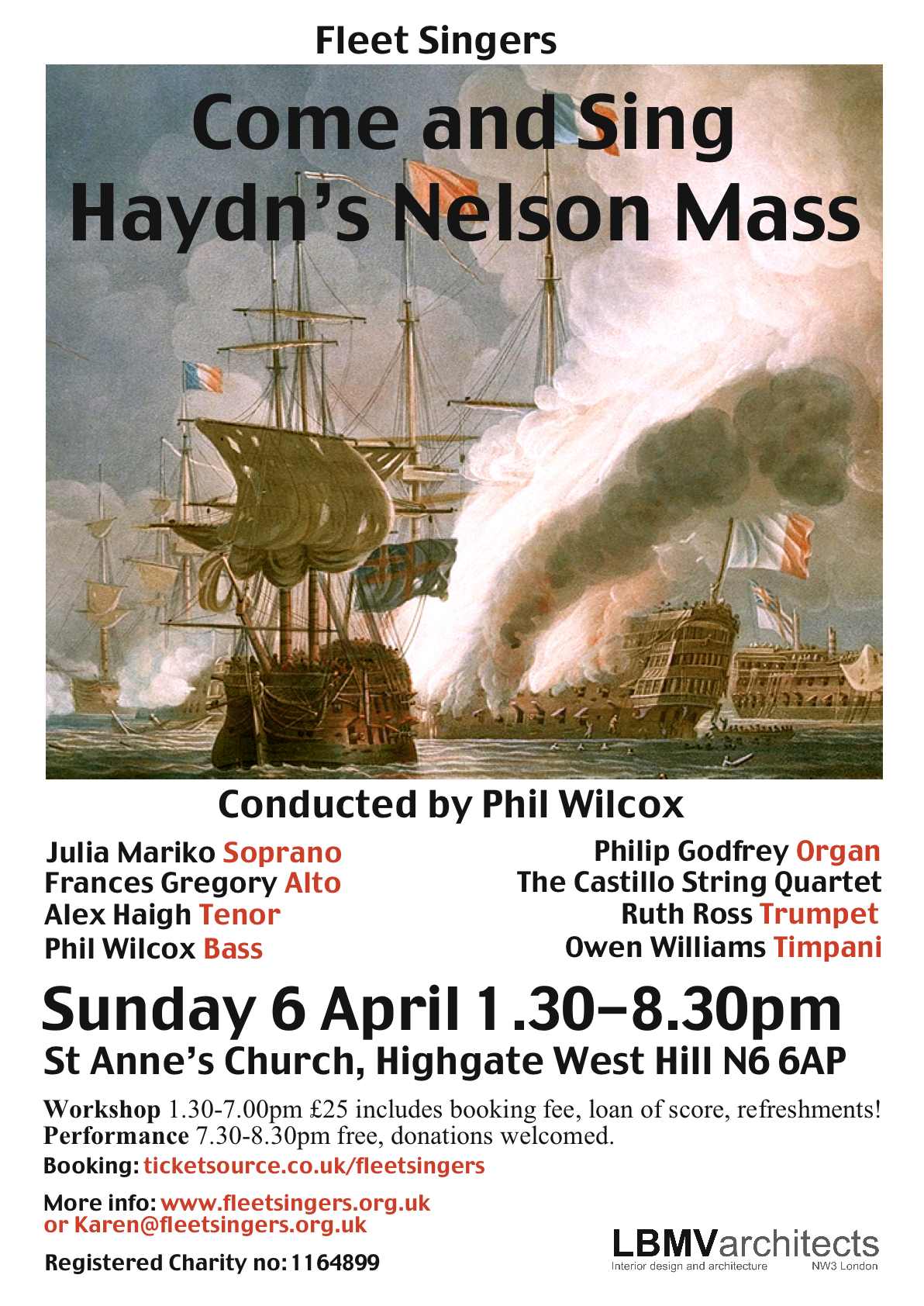 Come and Sing Haydn’s Nelson Mass – Fleet Singers